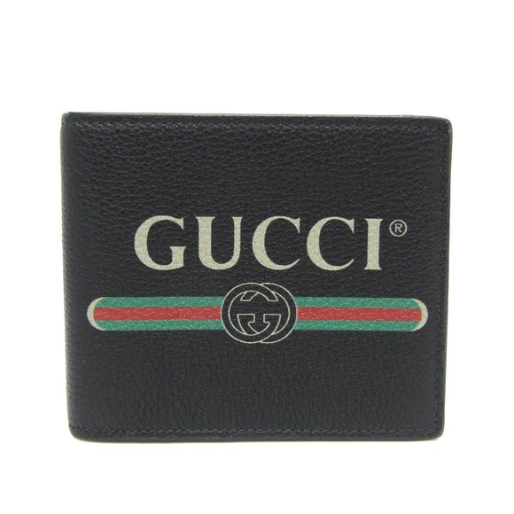 Gucci | Accessories | Gucci Logo Gucci Print 49639 Womenmen Leather ...